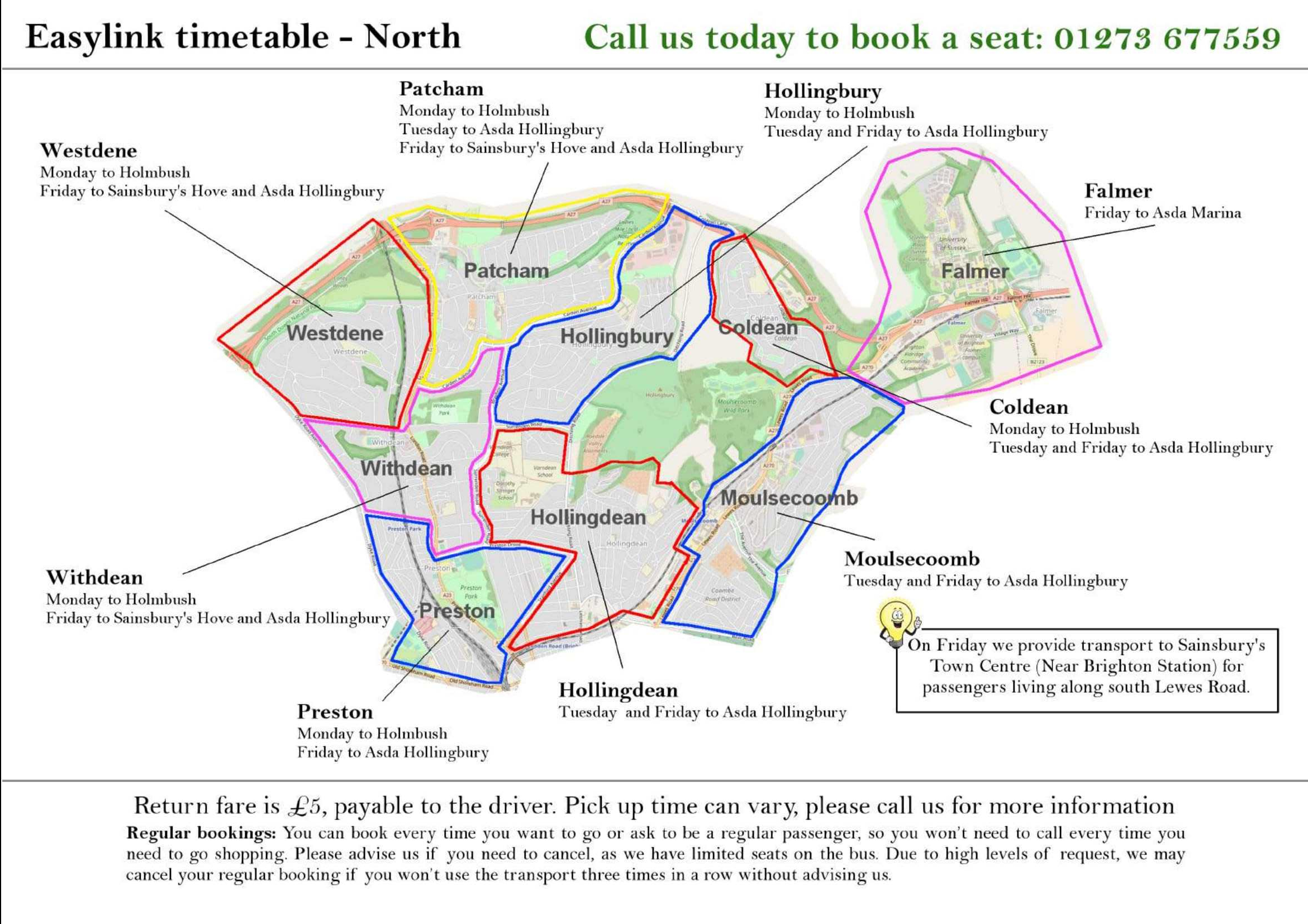 Easylink North Timetable Bristol Community Transport easylink-north-timetable-bristol-community-transport